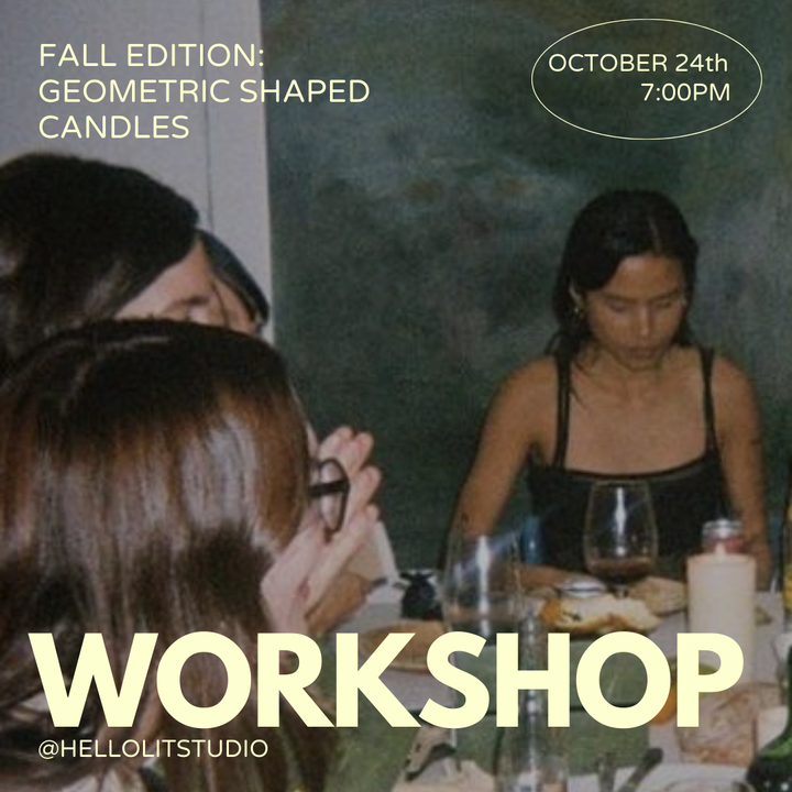WORKSHOP – This Candle is Lit